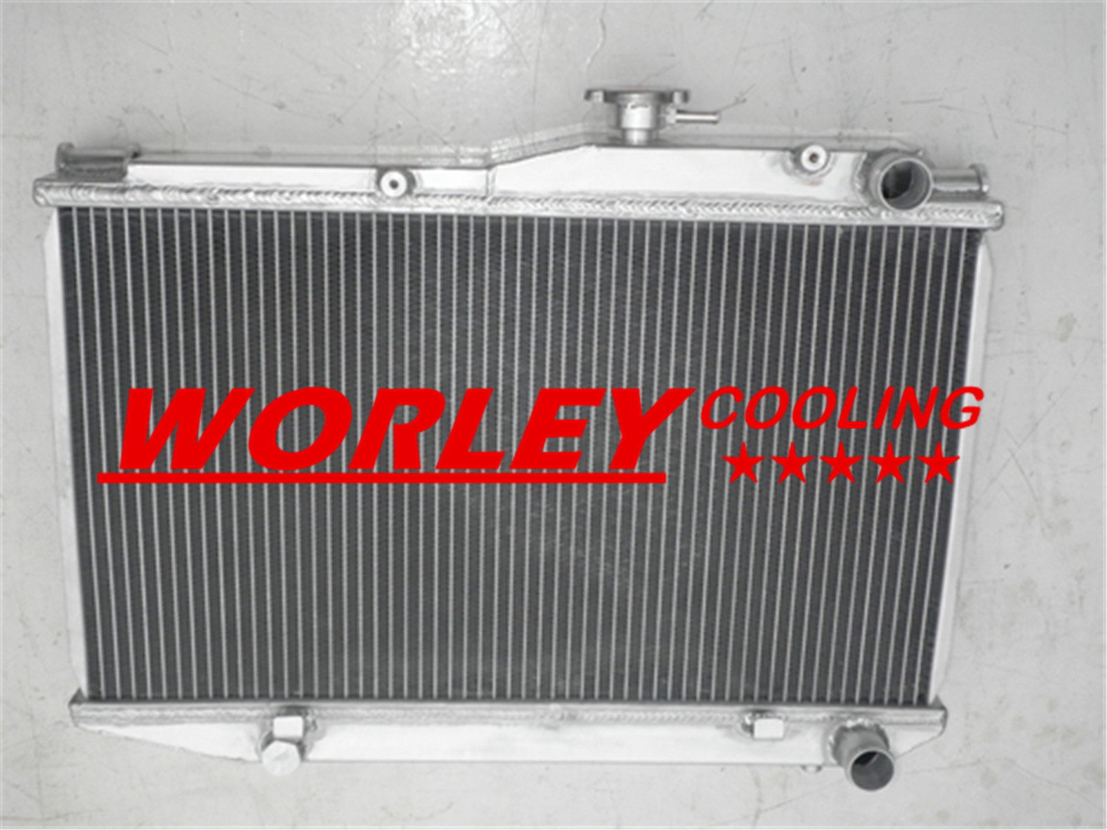NJ-Aluminum Radiator for TOYOTA COROLLA AE86 4AGE GTS Manual 1983-1987 ...