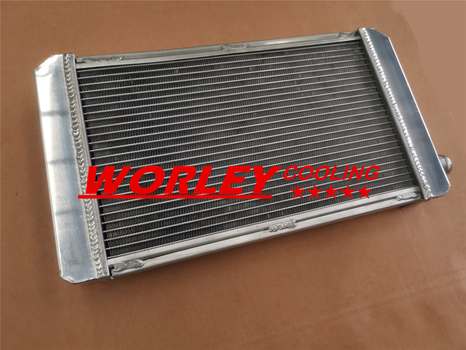 CA-2ROW Aluminum Radiator & FAN for MG Midget 1500 MT 1974-1980 75 76 ...