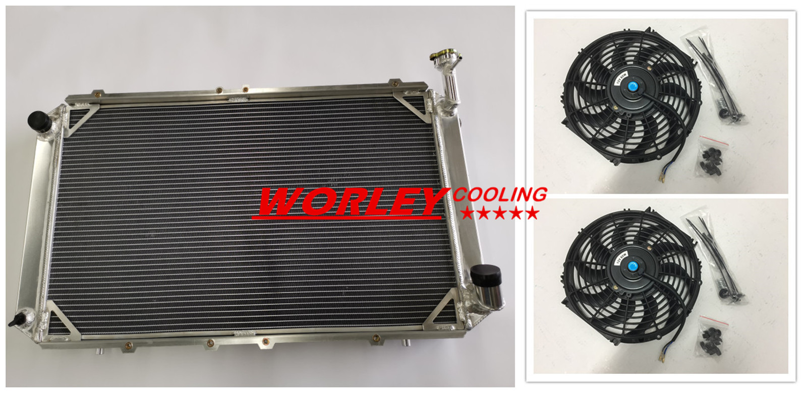 CA-Aluminum Radiator for Nissan GQ PATROL Y60 4.2L Petrol MT TB42S ...