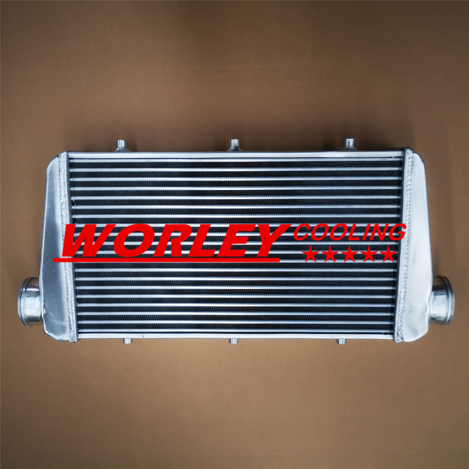 FMIC Universal Aluminum Turbo Intercooler for 500x290x62mm 3" Inlet ...